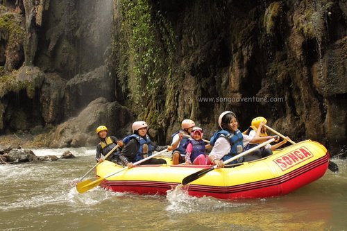 Harga rafting songa | sewa rafting songa | WA 081.330.757.287